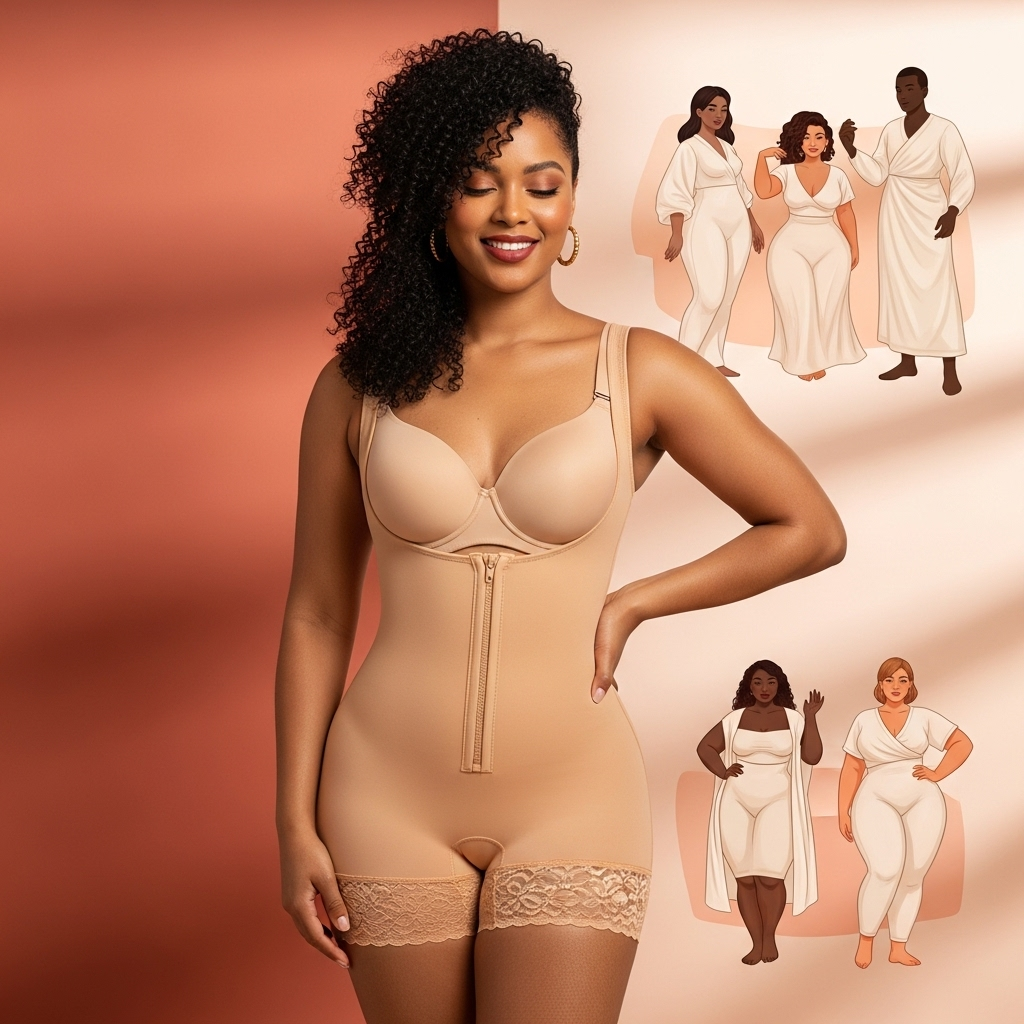 Celebrating Every Curve: Top-Rated Girdle Options for Plus-Size Women– Shapes Secrets Fajas