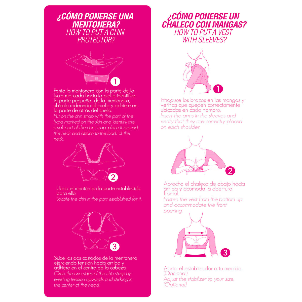 MYD 0710 Post Surgical Chin Strap – Shapes Secrets Fajas