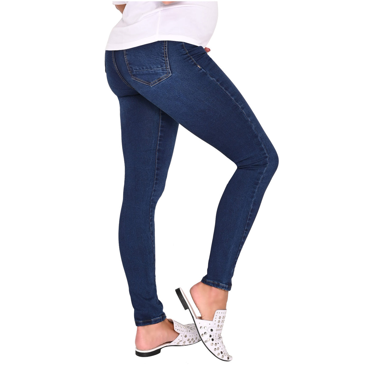 Lowla M219898 | Women Maternity Skinny Jeans with Belly Panel – Shapes ...